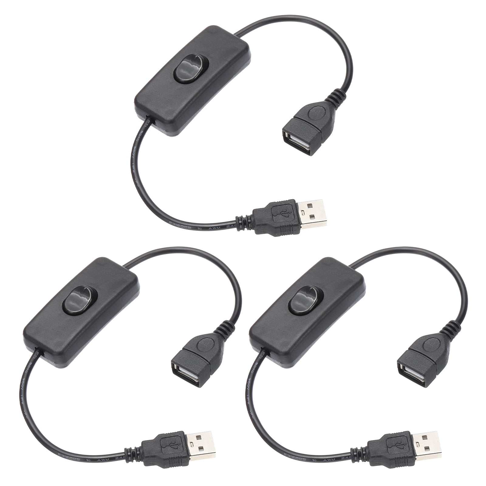 Uxcell USB Switch Extension Cable with on OFF Switch, Inline Toggle ...