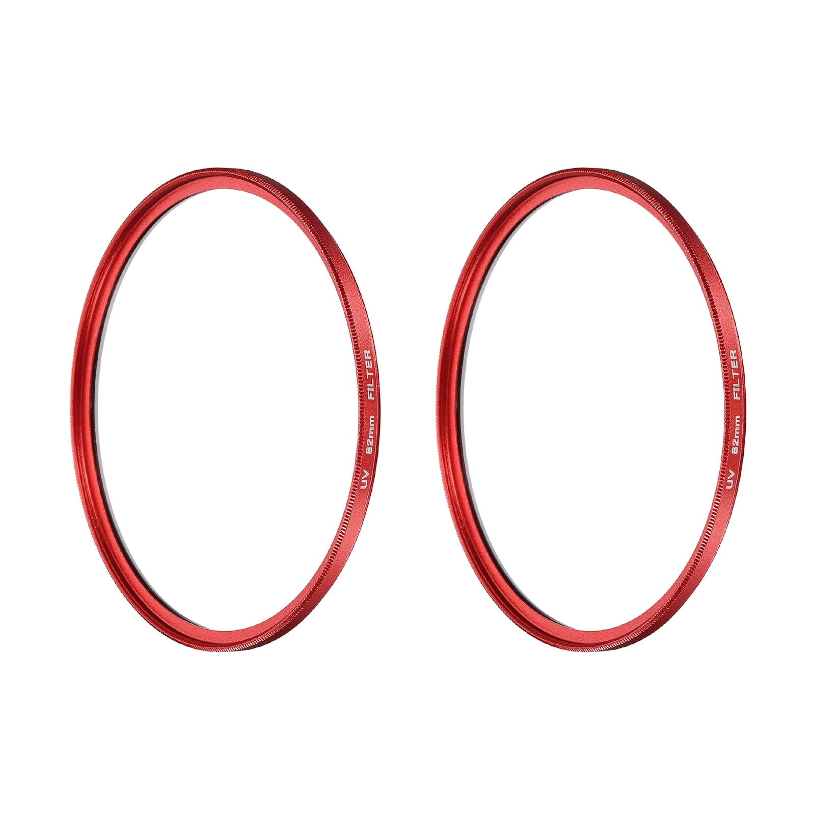 Uxcell Ultra Slim Lens Filter (82mm, 2Pcs) - Multi Coating, Aluminum ...