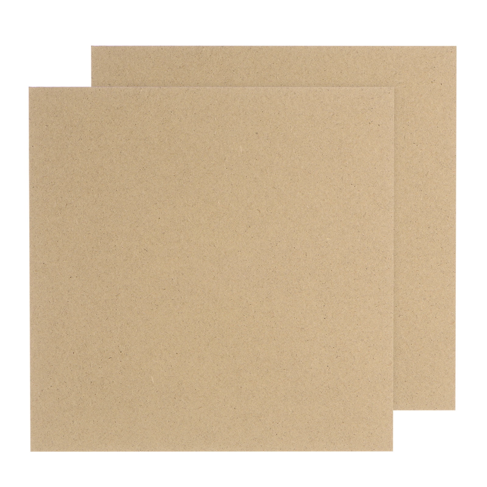 Uxcell Unfinished Wood Square Cutouts, 10" Wood Slices, 0.12" Thick 2 ...