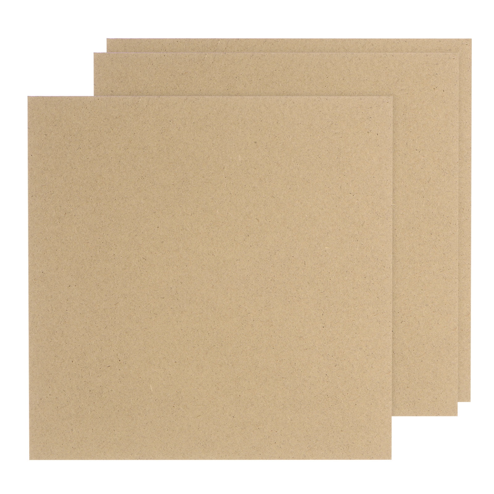 Uxcell Unfinished Wood Square Cutouts, 8" Wood Slices, 0.2" Thick 3 ...