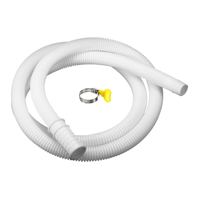 Uxcell Universal Air Conditioner Drain Hose 16mm ID 4.9ft with Clamp ...