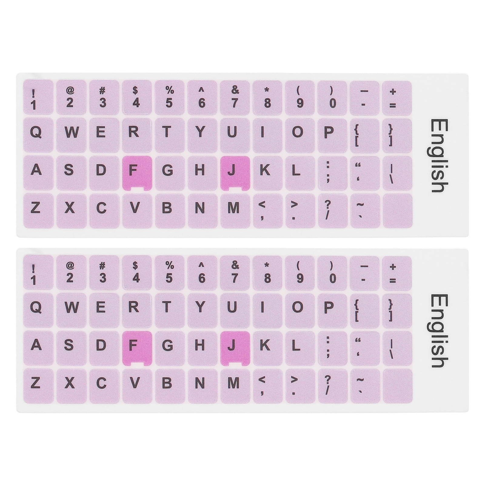 Uxcell Universal English Keyboard Stickers, Replacement Keyboard ...