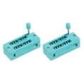 Uxcell Universal IC Test ZIF Socket 16 Pin 2.54mm Pitch for ...