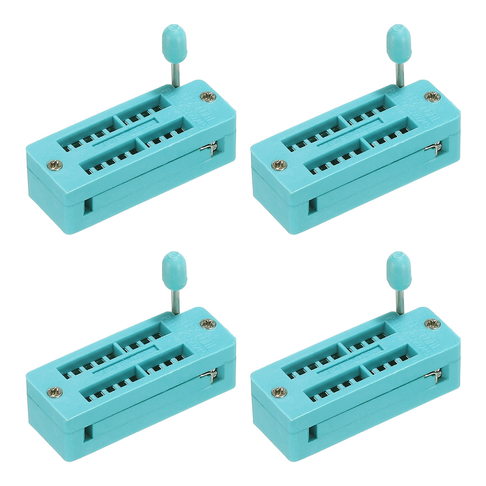 Uxcell Universal IC Test ZIF Socket 18 Pin 2.54mm Pitch for ...