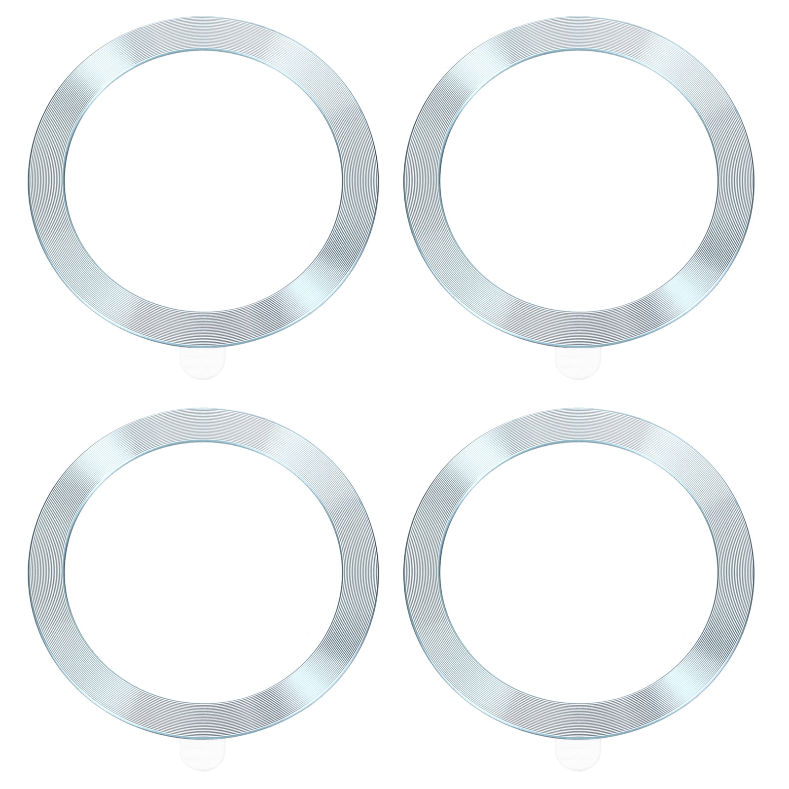 Uxcell Universal Metal Ring Sticker Wireless Magnetic Charger Magnet ...