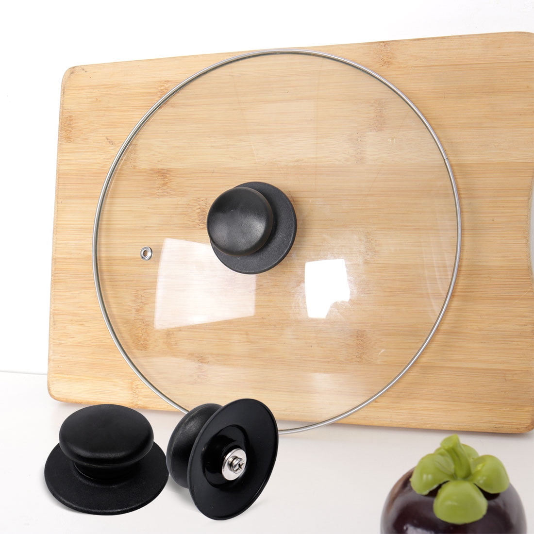 Uxcell Universal Pot Lid Knob Handle Plastic Knobs for Kitchen Home 5 ...