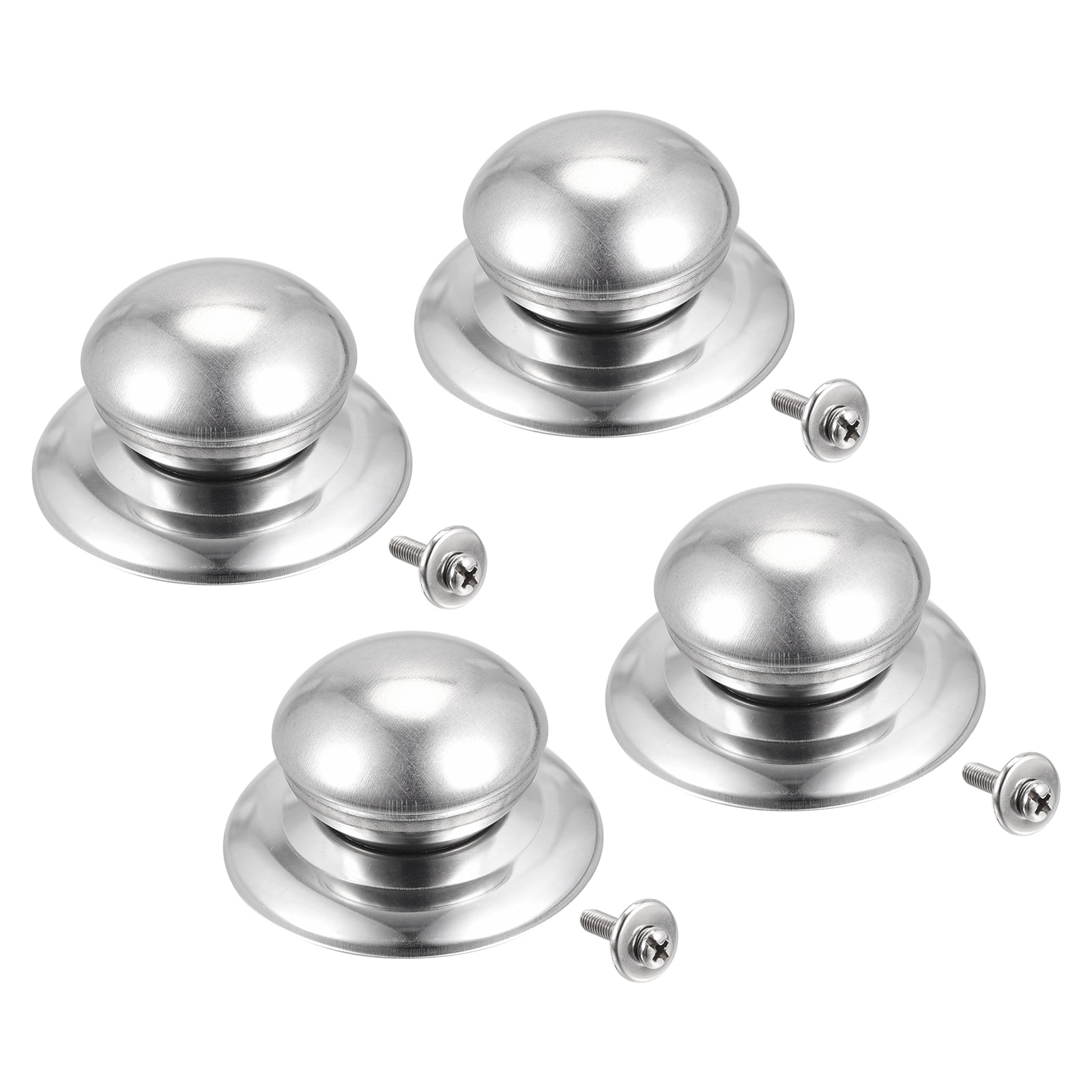 Uxcell Universal Pot Lid Knob, Stainless Steel Replacement Knob ...