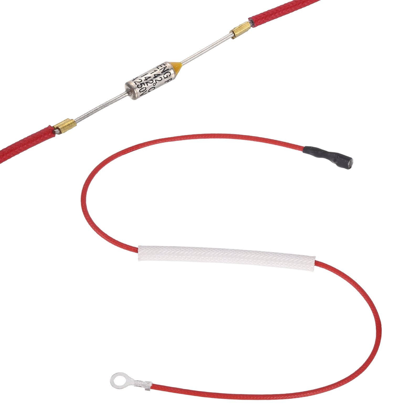 Uxcell Universal Rice Cooker Temperature Fuse, 142°C 10A 250V Metal ...