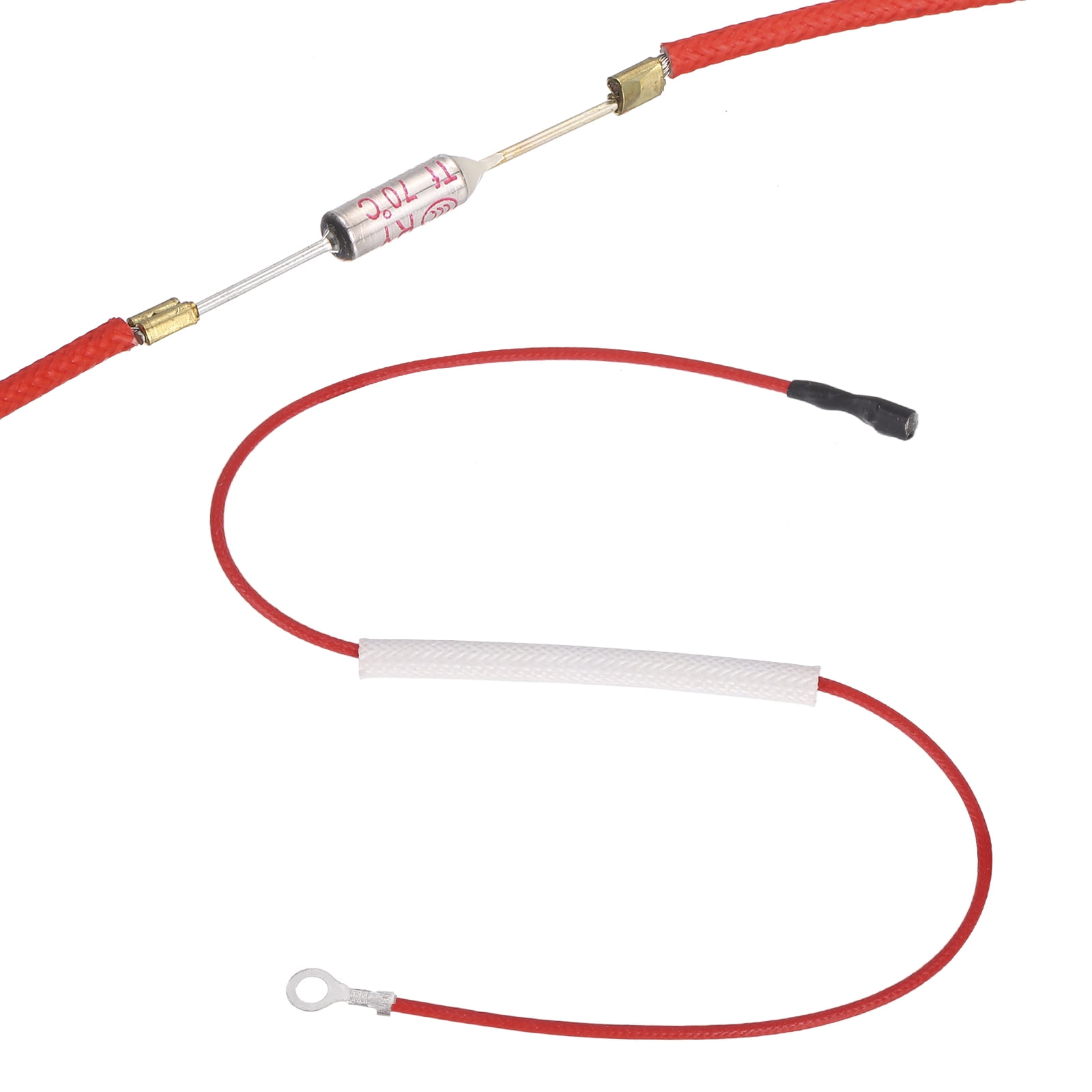 Uxcell Universal Rice Cooker Temperature Fuse, 70°C 10A 250V Metal ...