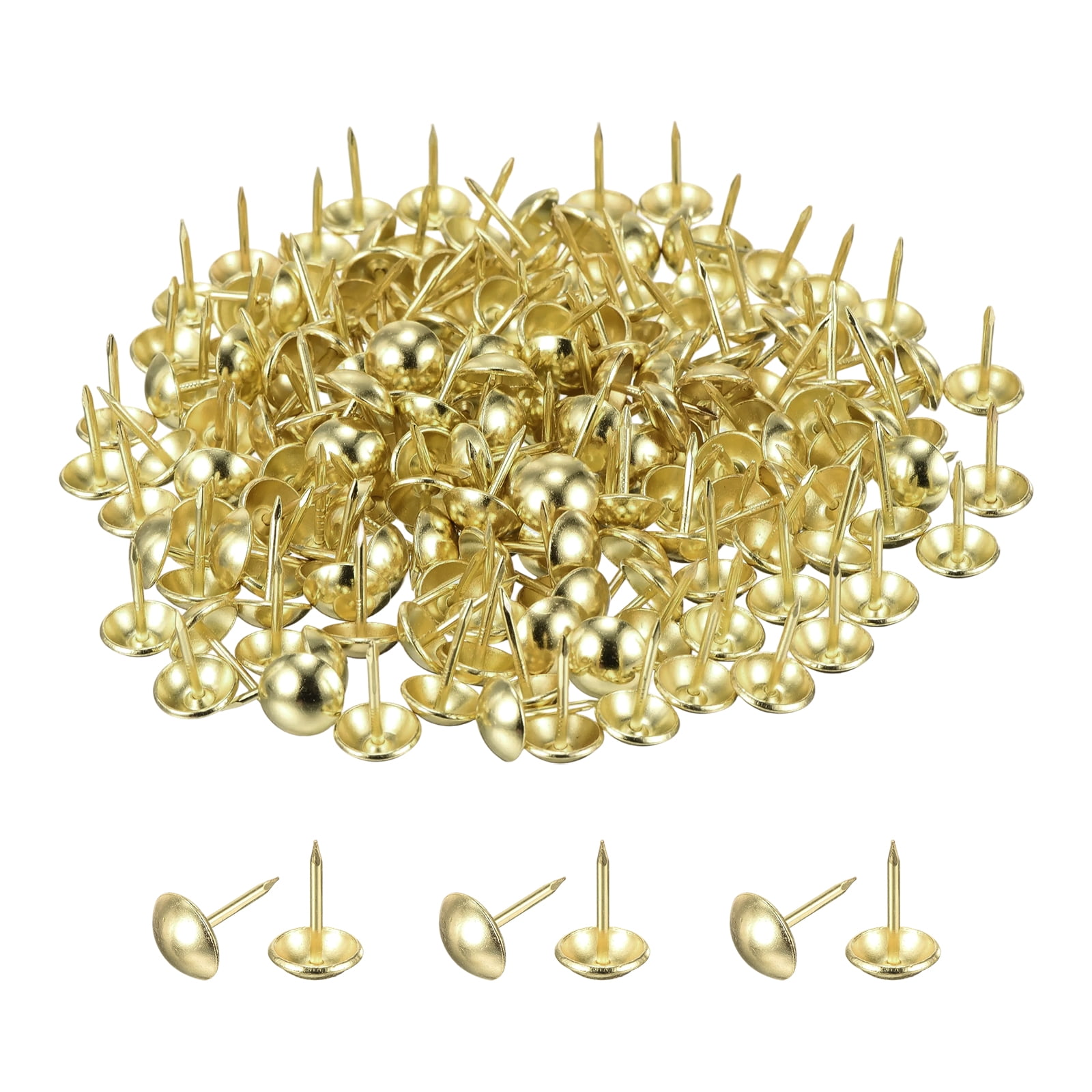 Uxcell Upholstery Tacks for Furniture, 3/4 Inch (19 x 22mm)Metal Round ...