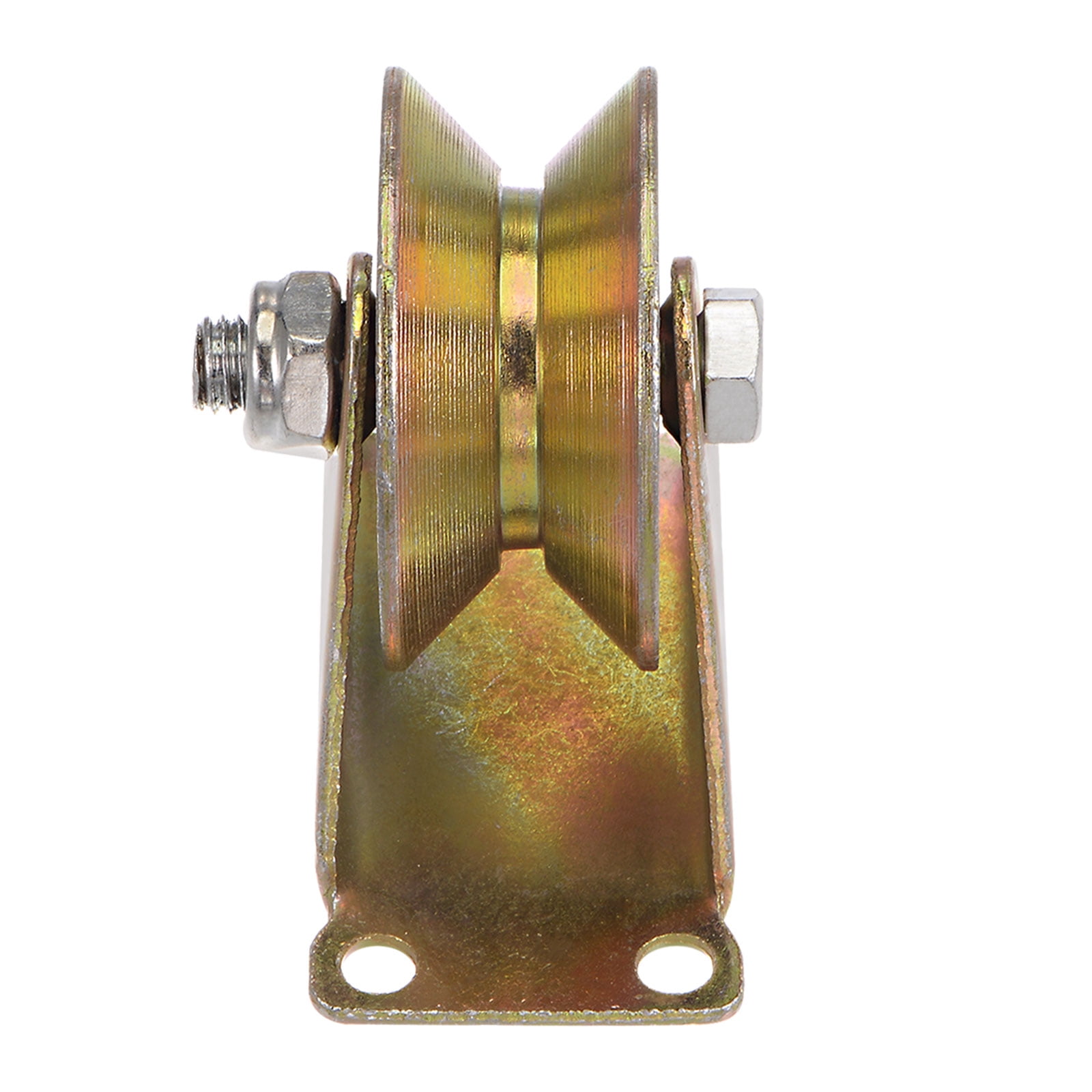 Uxcell V Groove Caster 2.22" V-Shaped Sliding Gate Wheel Load Capacity ...