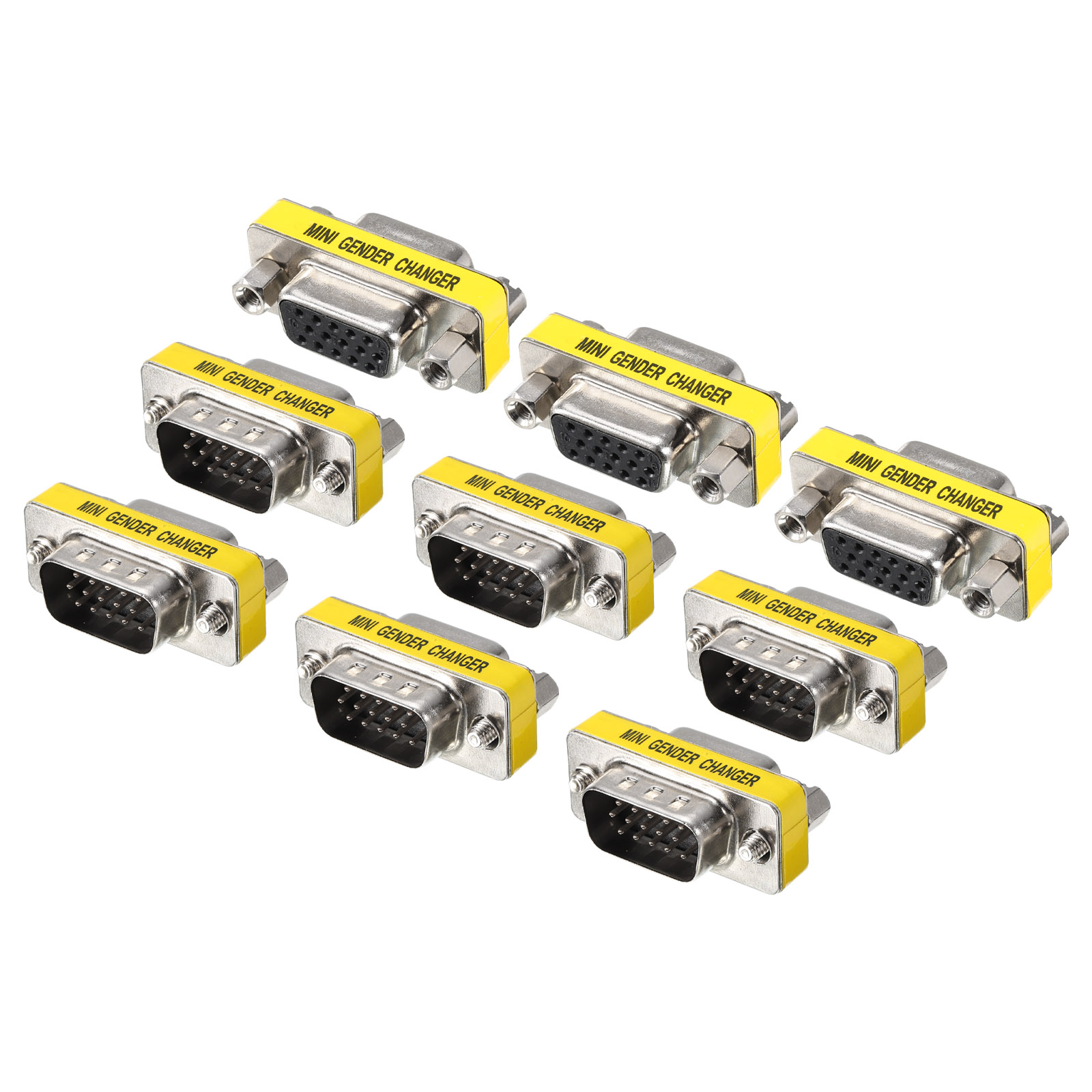 Uxcell VGA Coupler VGA Gender Changer Connector Male to Male/Male to ...