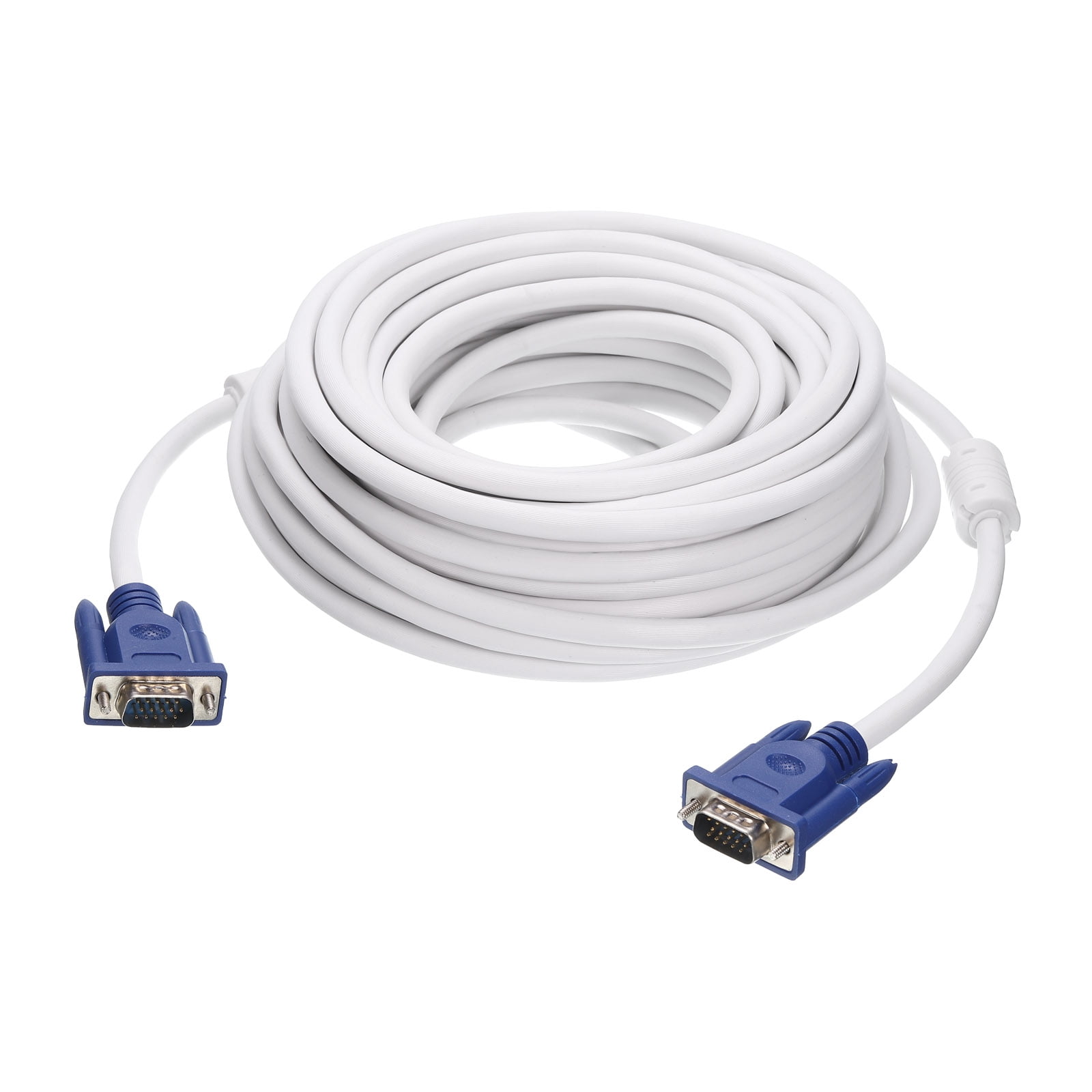 Uxcell VGA to VGA Cable, 20M/66ft Male to Male VGA 3+4 Video Cable for Computer, Projector ...