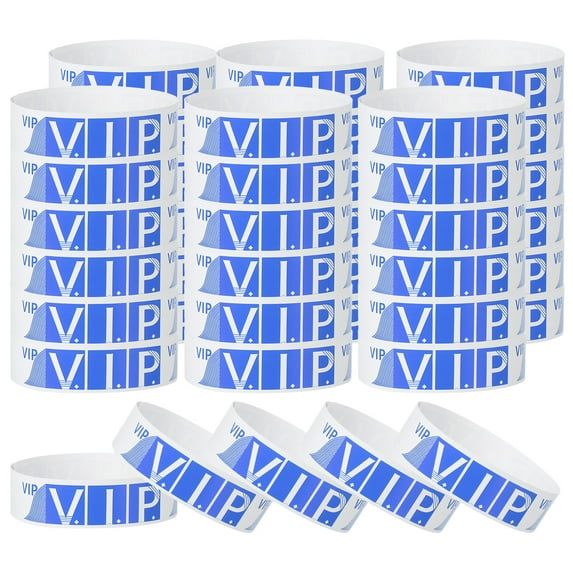Uxcell VIP Wristbands for Events, Neon Party Bands, Waterproof Concert ...