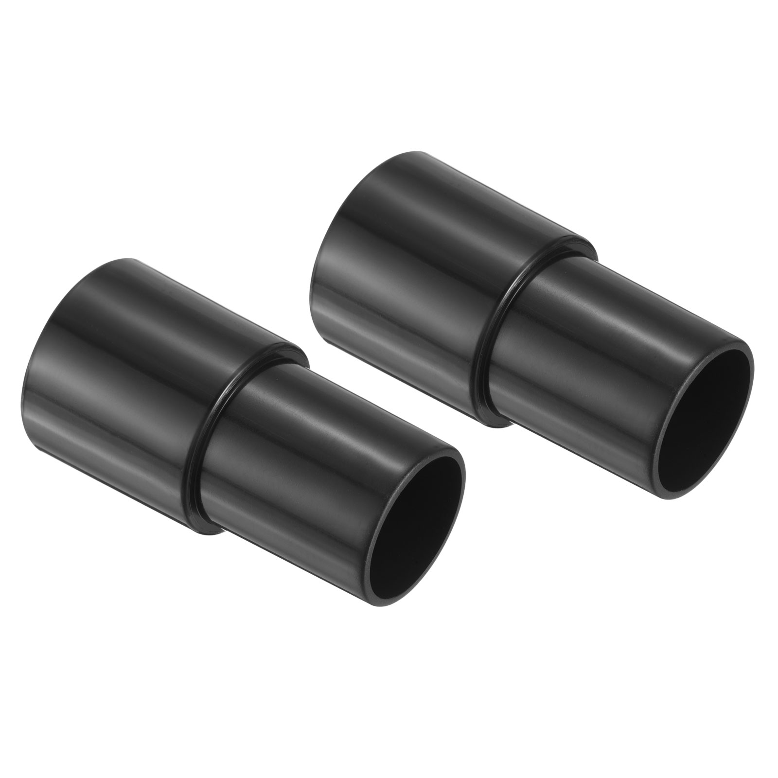 Uxcell Vacuum Hose Adapter Hose Reducer Converter 35mm to 32mm Black 2 ...