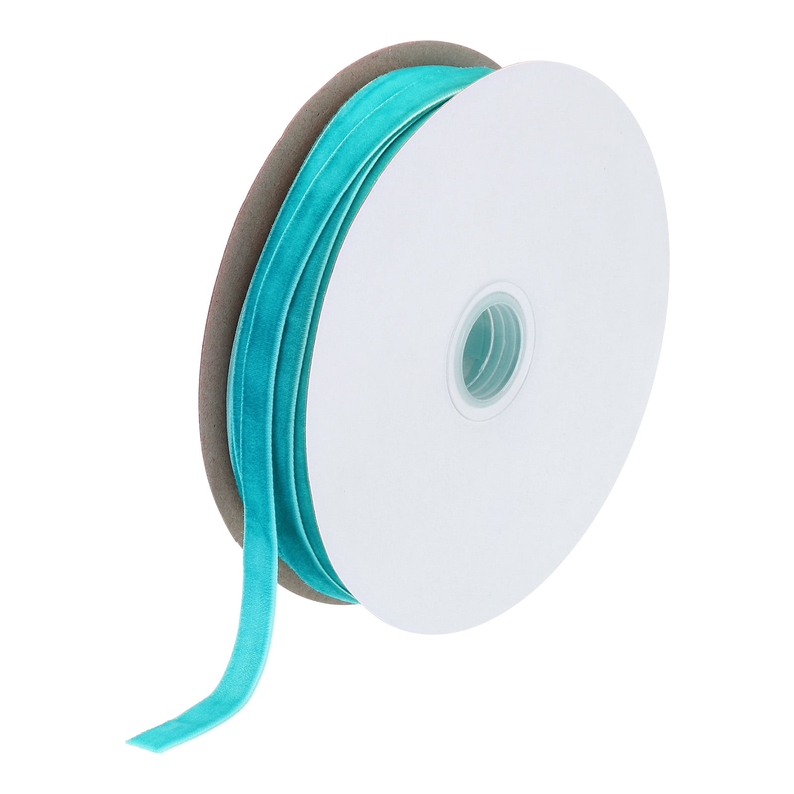 Uxcell Velvet Ribbon Single Face Spool Silky Velvet Fabric for Bouquets ...