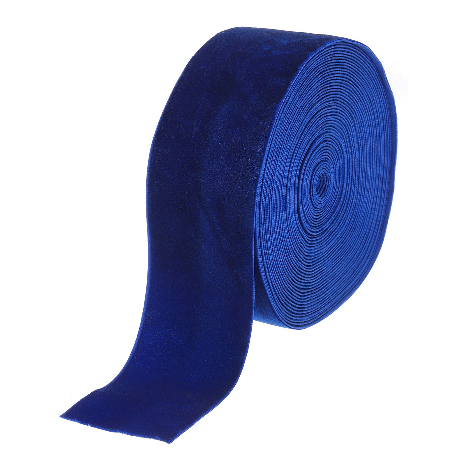 Uxcell Velvet Ribbon Single Face Spool Silky Velvet Fabric for Bouquets ...