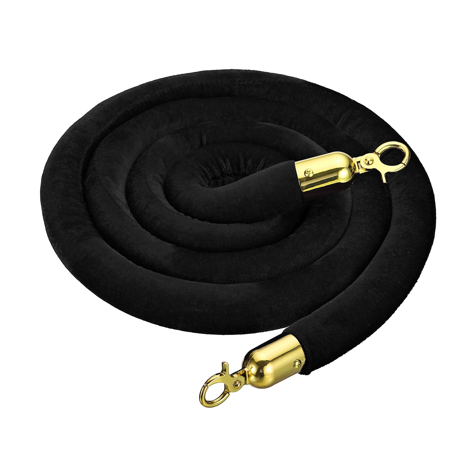 Uxcell Velvet Stanchion Rope, Barrier Rope Velvet Carpet Ropes with ...