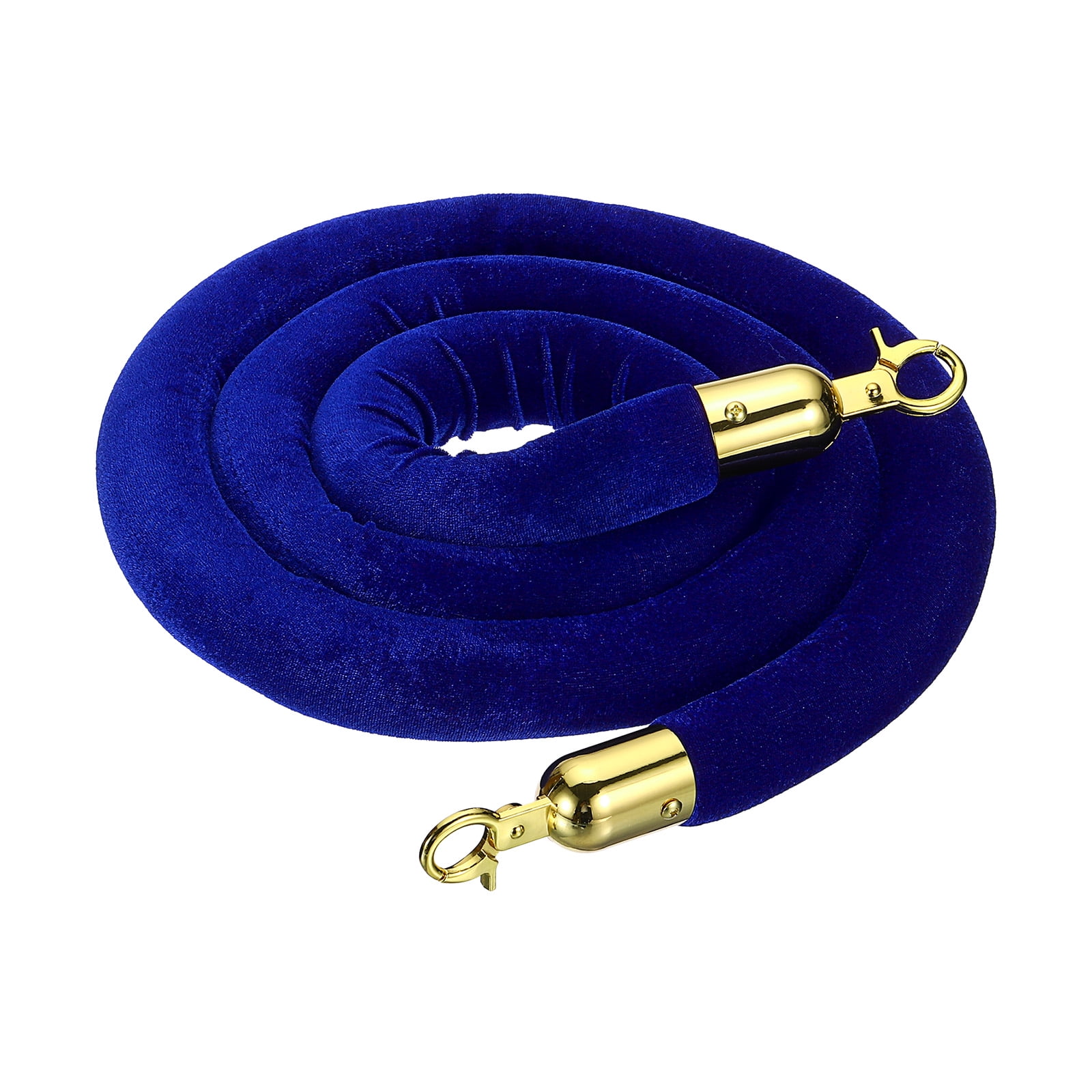 Uxcell Velvet Stanchion Rope, Barrier Rope Velvet Carpet Ropes with ...