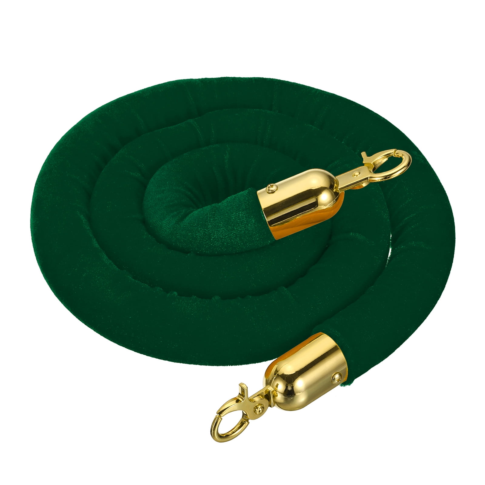 Uxcell Velvet Stanchion Rope, Barrier Rope Velvet Carpet Ropes with ...