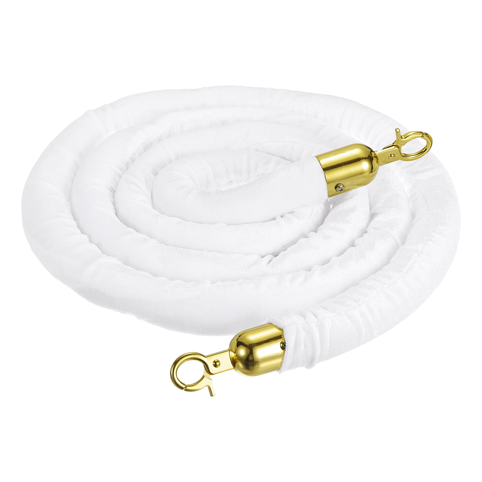 Uxcell Velvet Stanchion Rope, Barrier Rope Velvet Carpet Ropes with ...