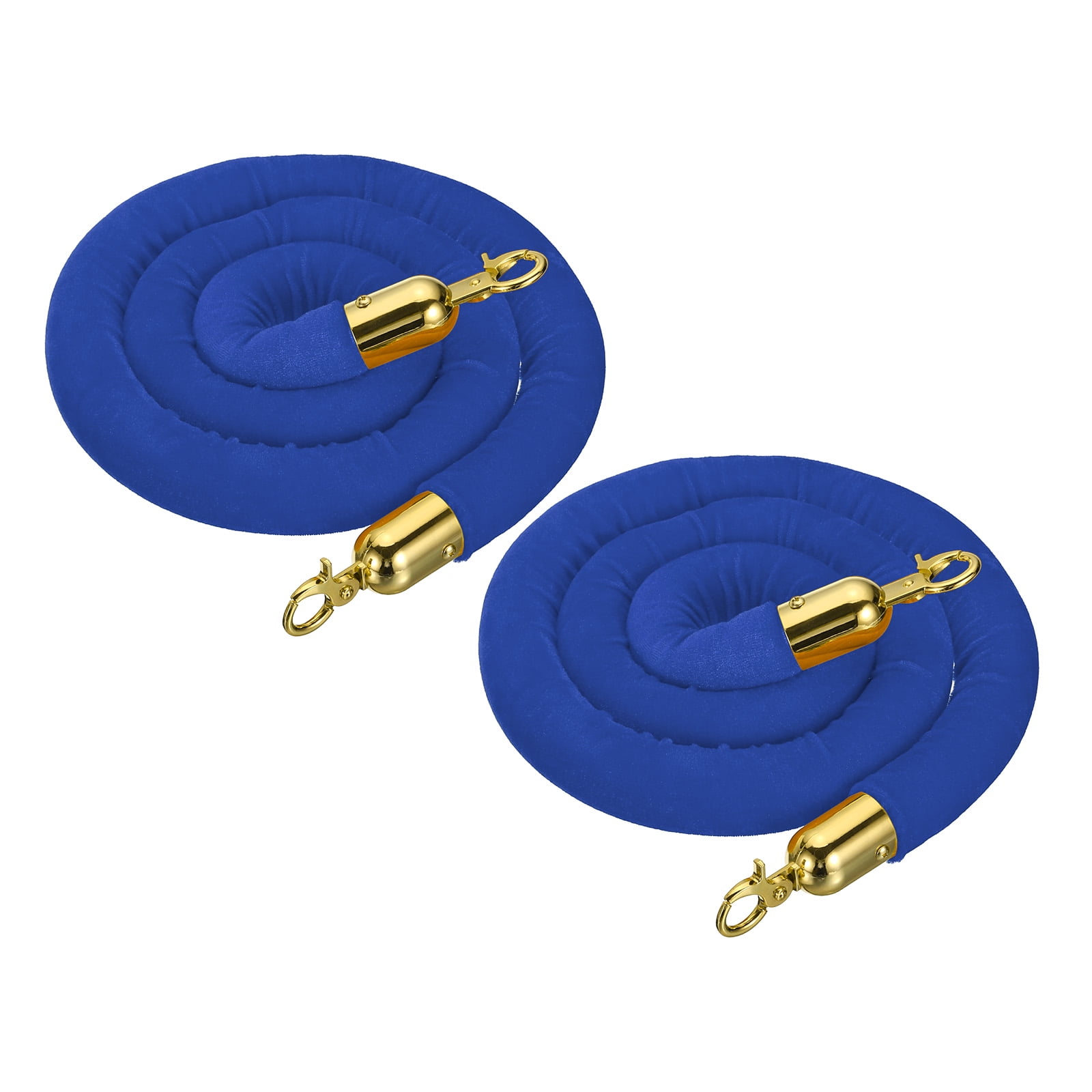 Uxcell Velvet Stanchion Rope, Barrier Rope Velvet Carpet Ropes with ...