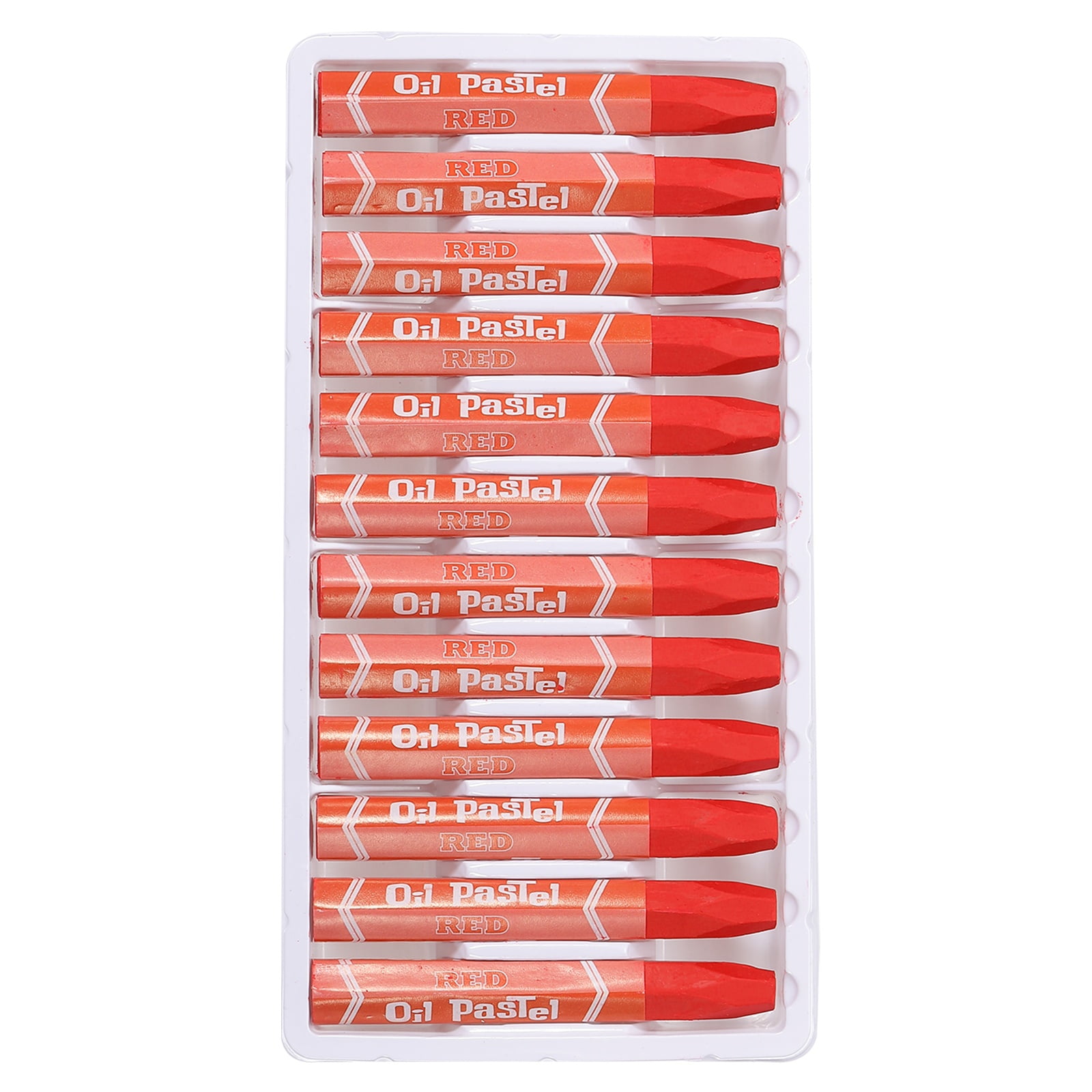 Uxcell Vermilion Oil Pastels, 48Pcs Soft Oil Crayons Vibrant and Creamy ...