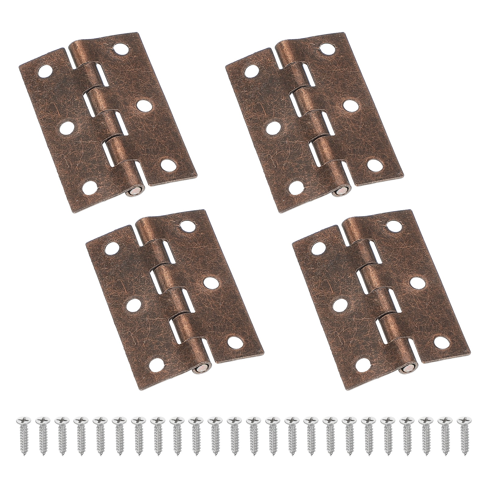 Uxcell Vintage Metal Hinges Heavy Duty Cabinet Butt Hinges for Various ...