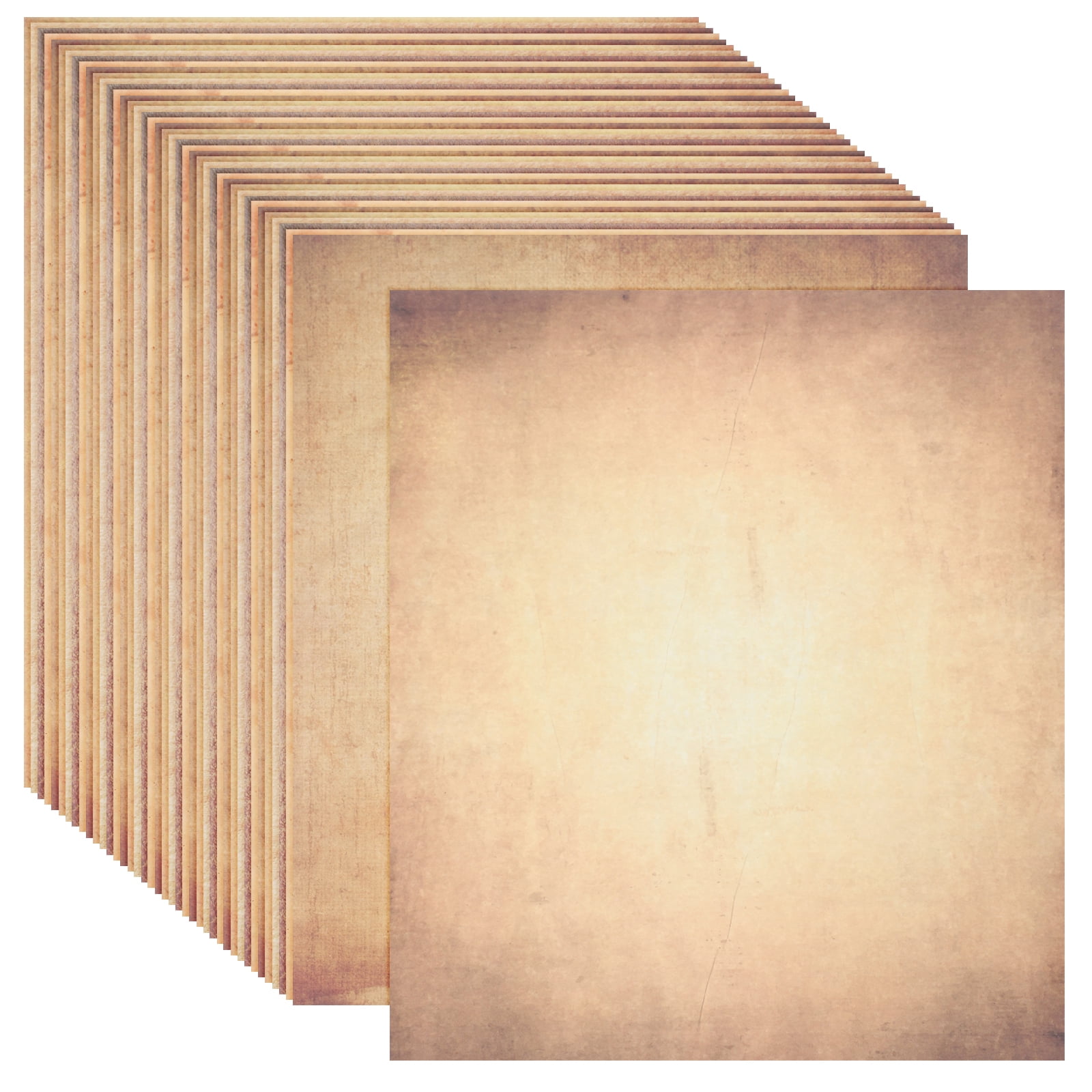 Uxcell Vintage Paper Parchment Paper Old Aged Paper for Scrapbooking ...