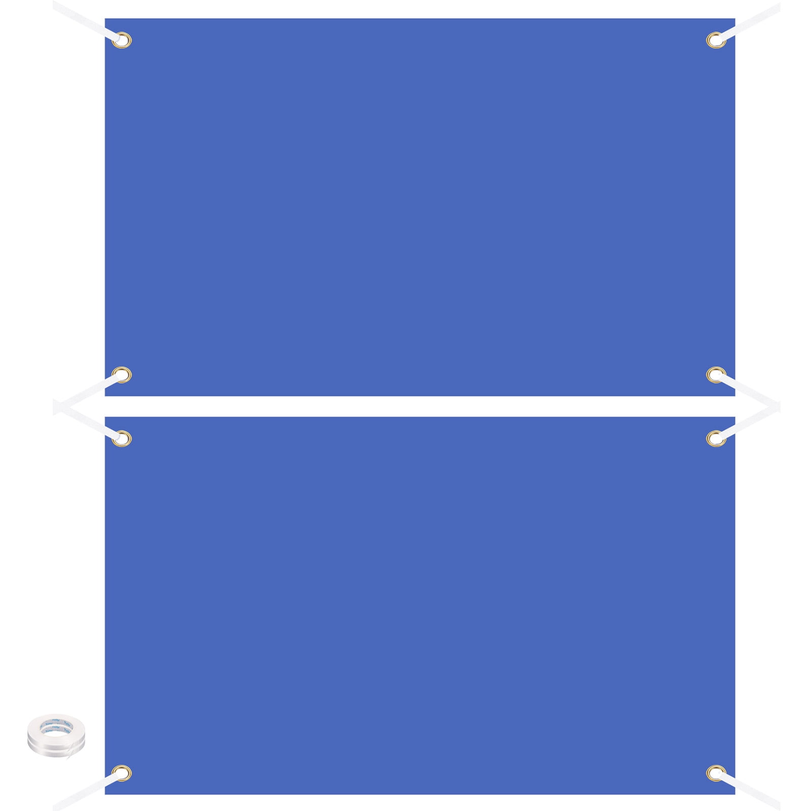 Uxcell Vinyl Blank Banners Signs to Decorate 3'x5' Sublimation Blue ...