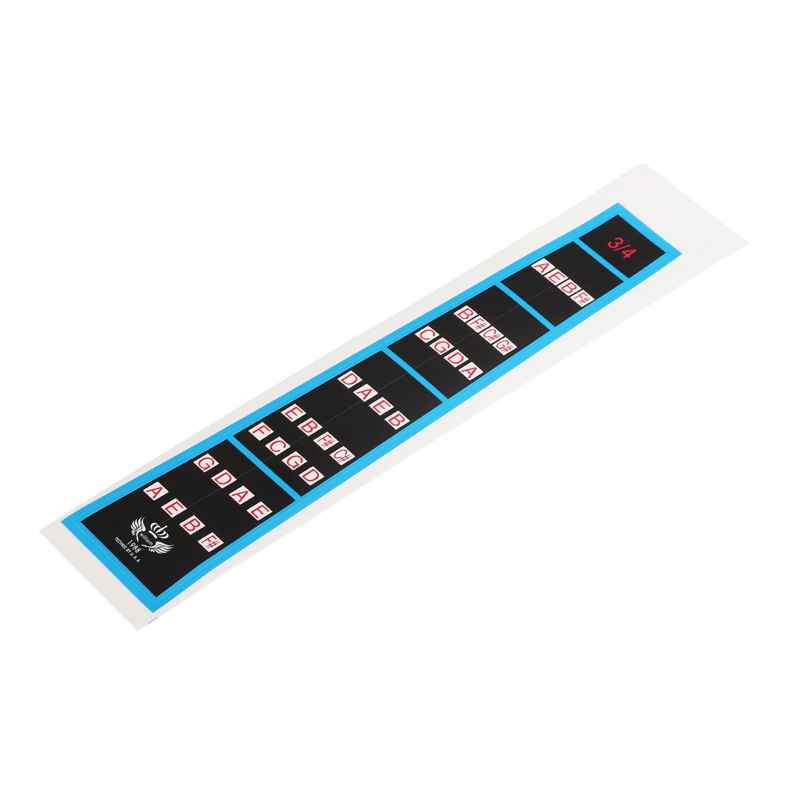 Uxcell Violin Finger Guide Violin Fingerboard Stickers Fretboard Guide ...