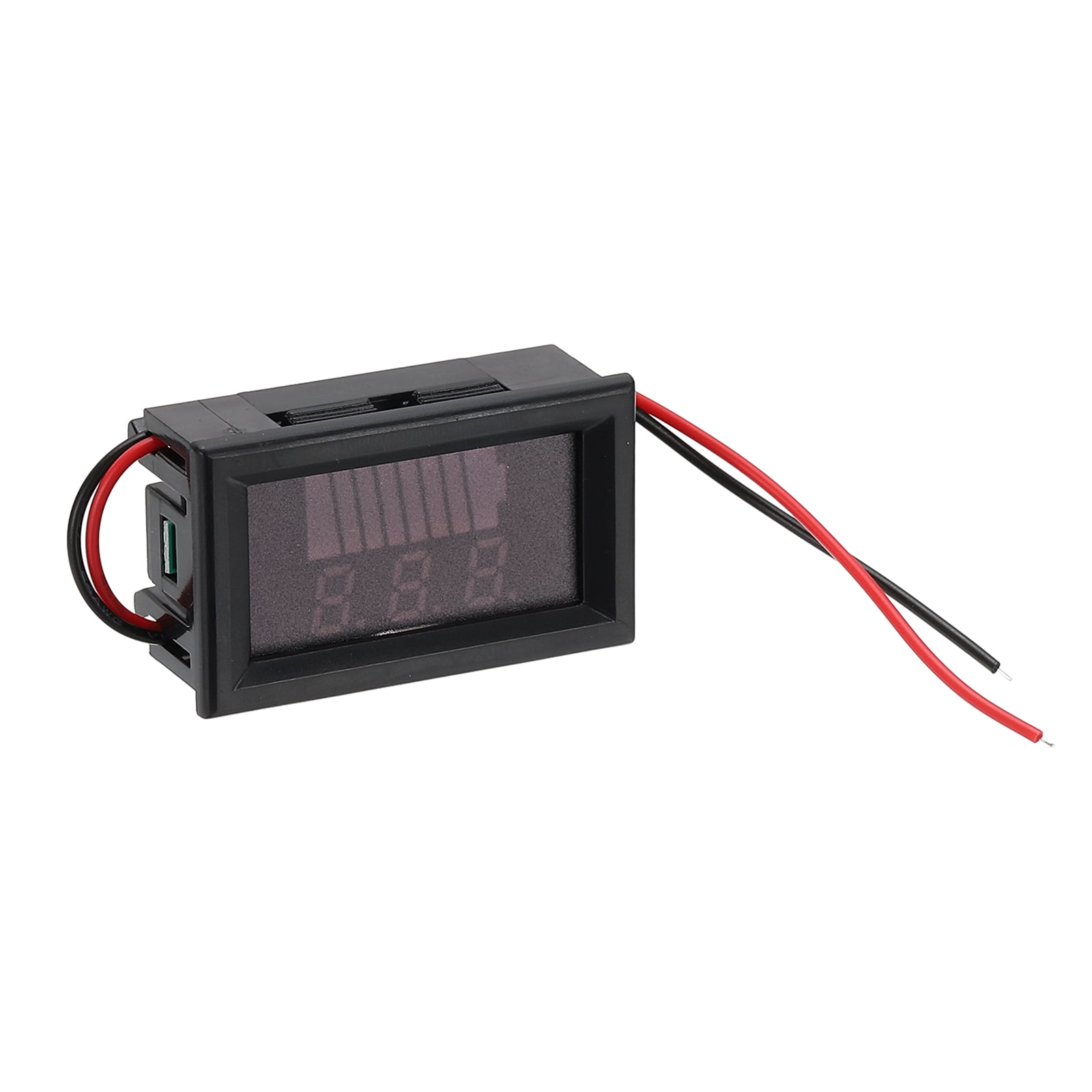 Uxcell Voltage Battery Monitor, 12V-60V Universal Battery Meter Battery ...