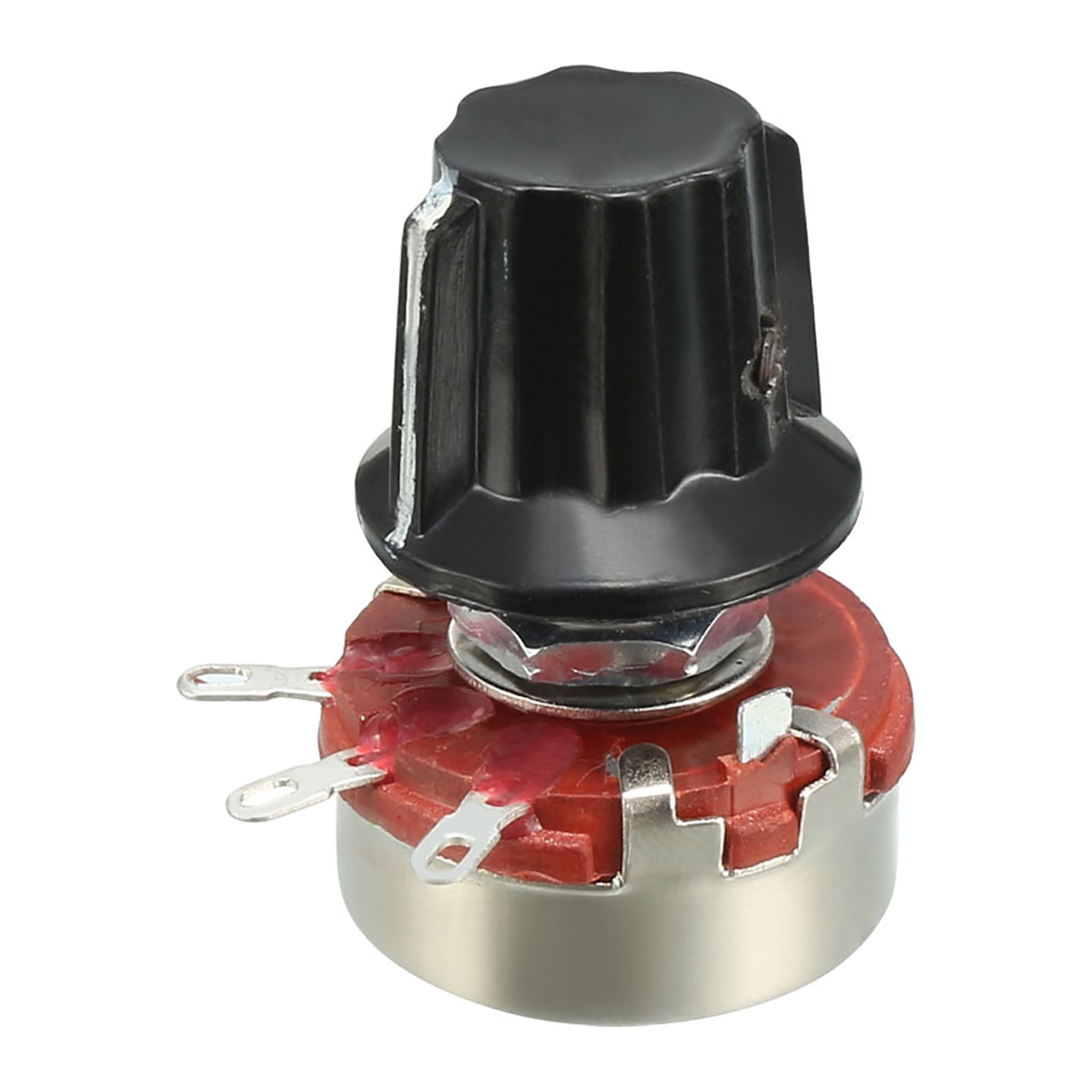 Uxcell WH118 220K Ohm Variable Resistor Rotary Carbon Film ...