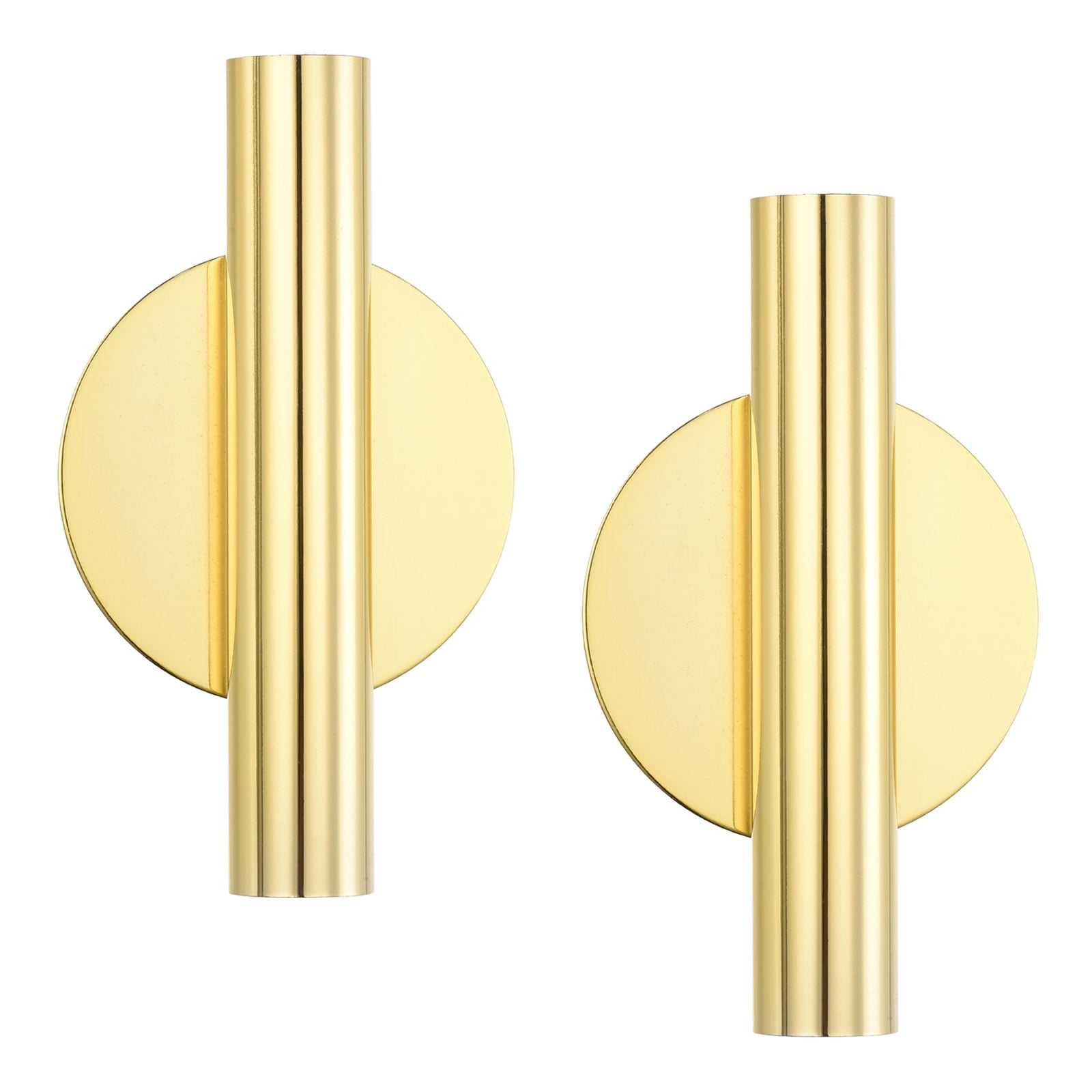 Uxcell Wall Flower Vase Tube Metal Floral Tubes Wall-Mounted Flower ...