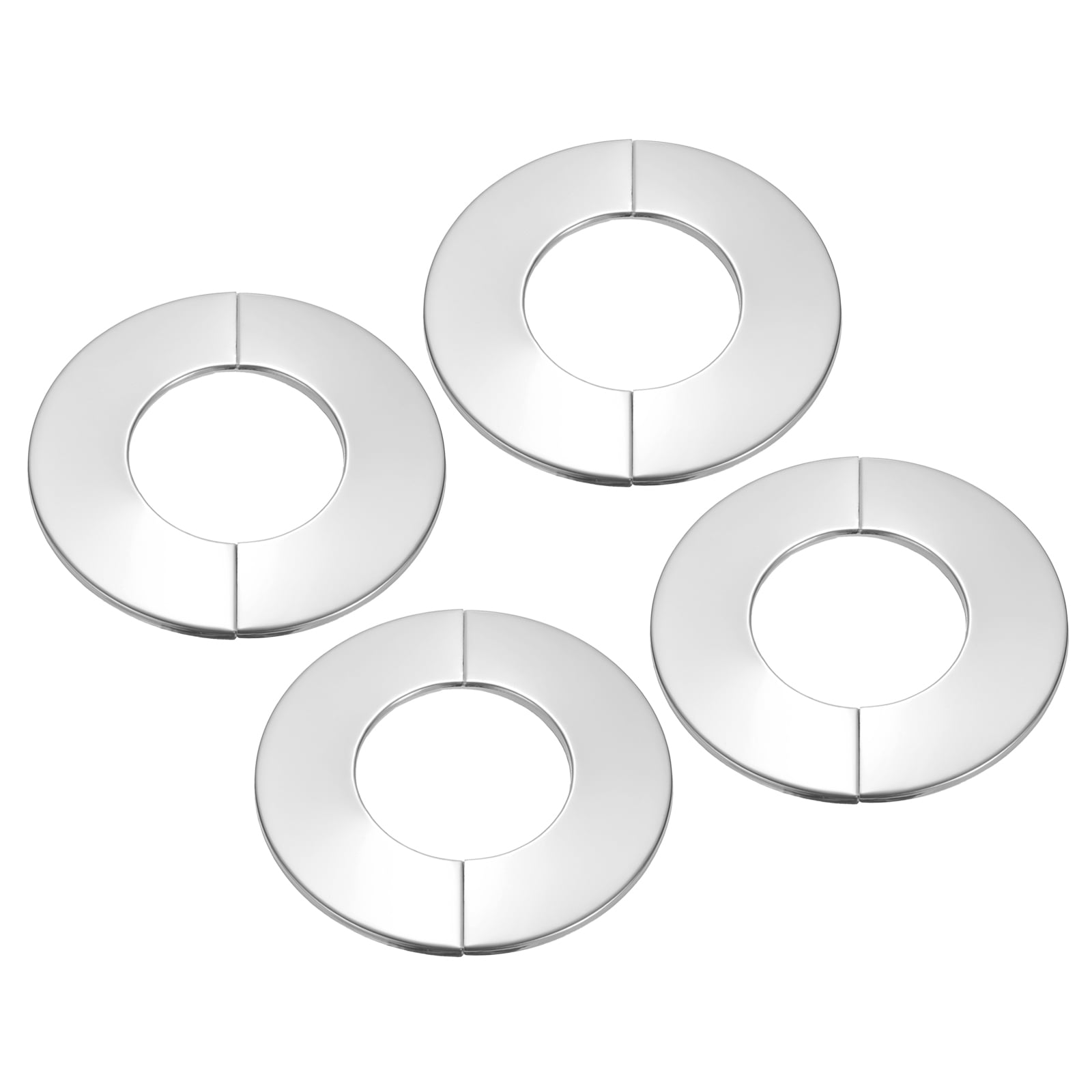 Uxcell Wall Split Flange 2.9" (73mm), Stainless Steel Round Self ...