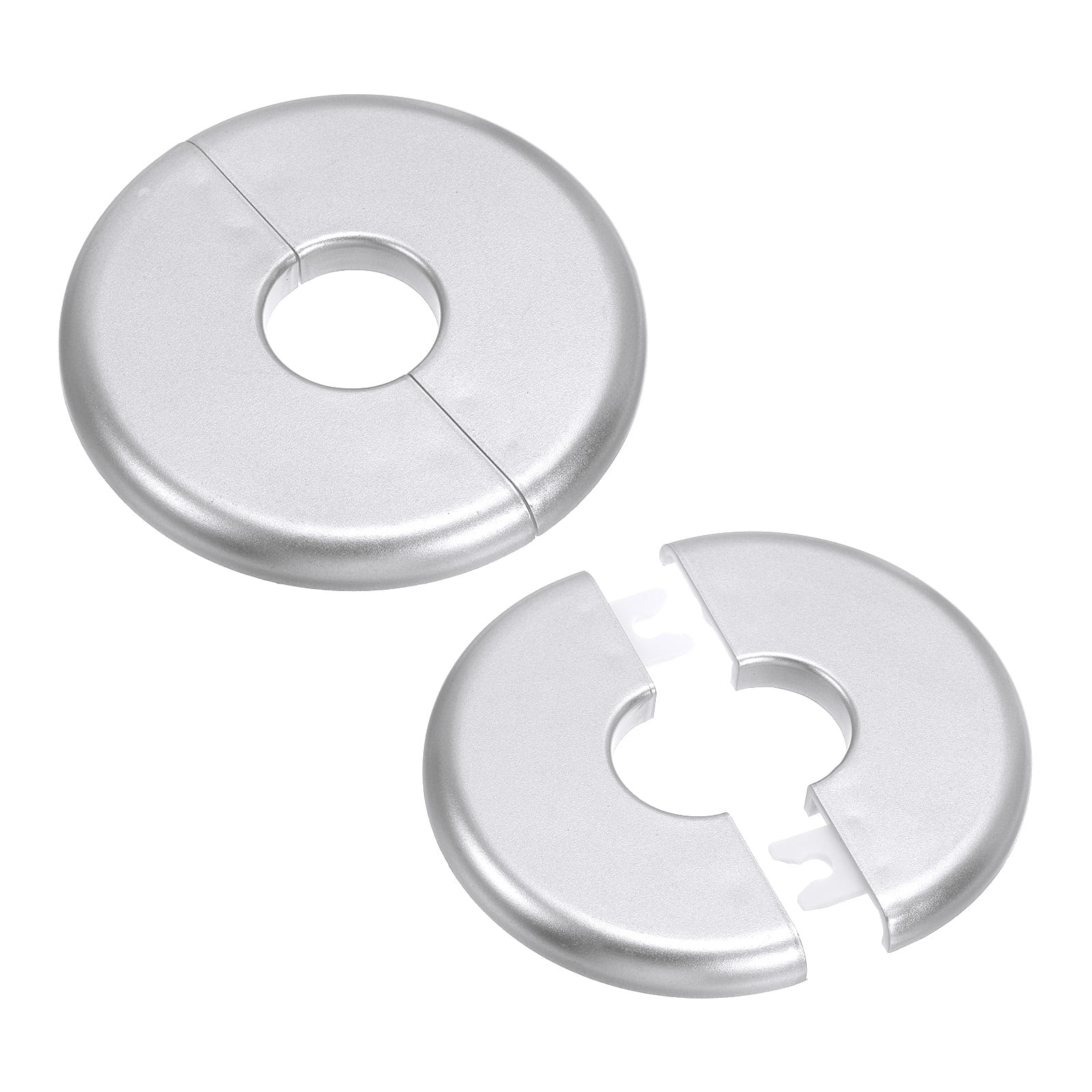 Uxcell Wall Split Flange ABS Round Self-Adhesive Escutcheon Plate ...