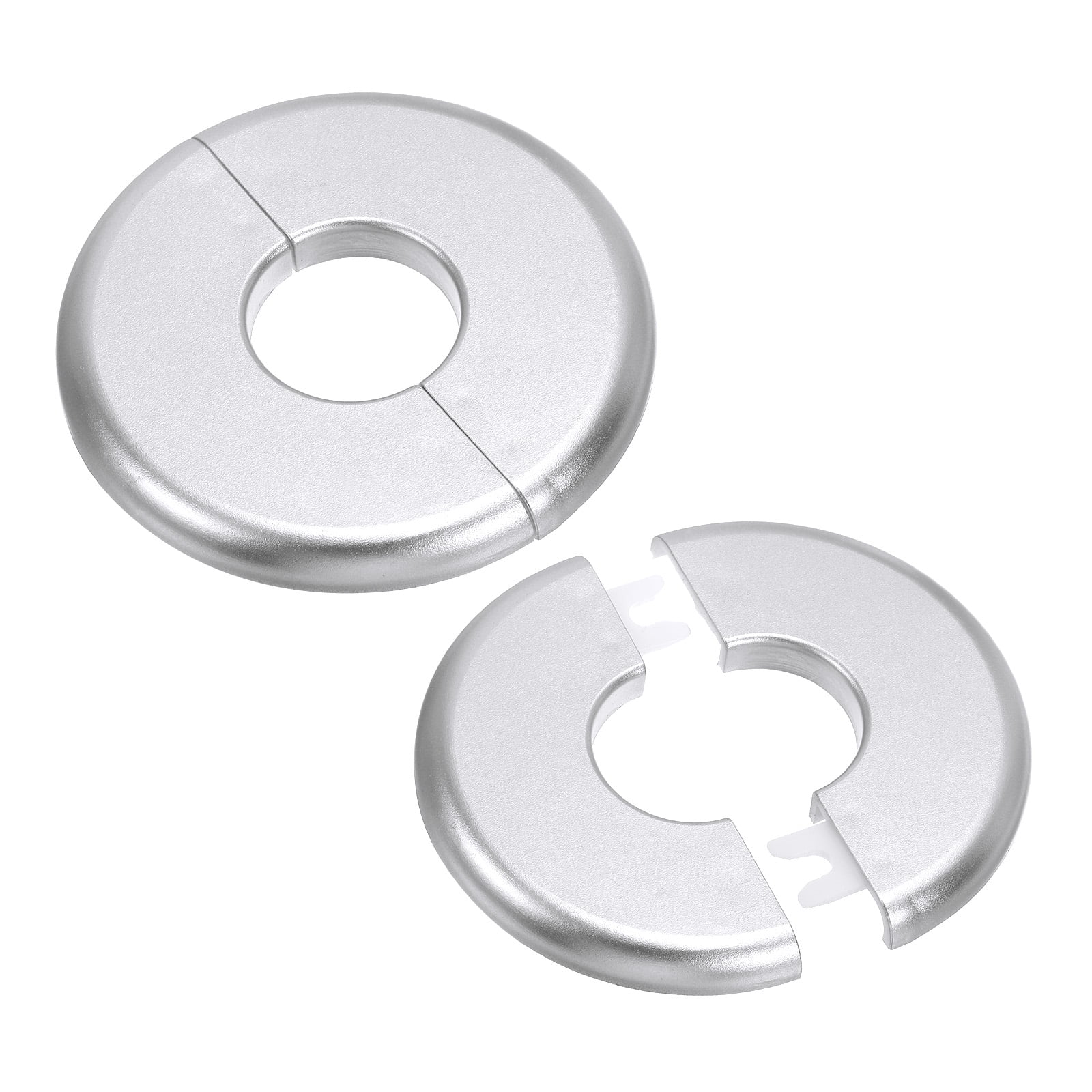 Uxcell Wall Split Flange ABS Round Self-Adhesive Escutcheon Plate ...
