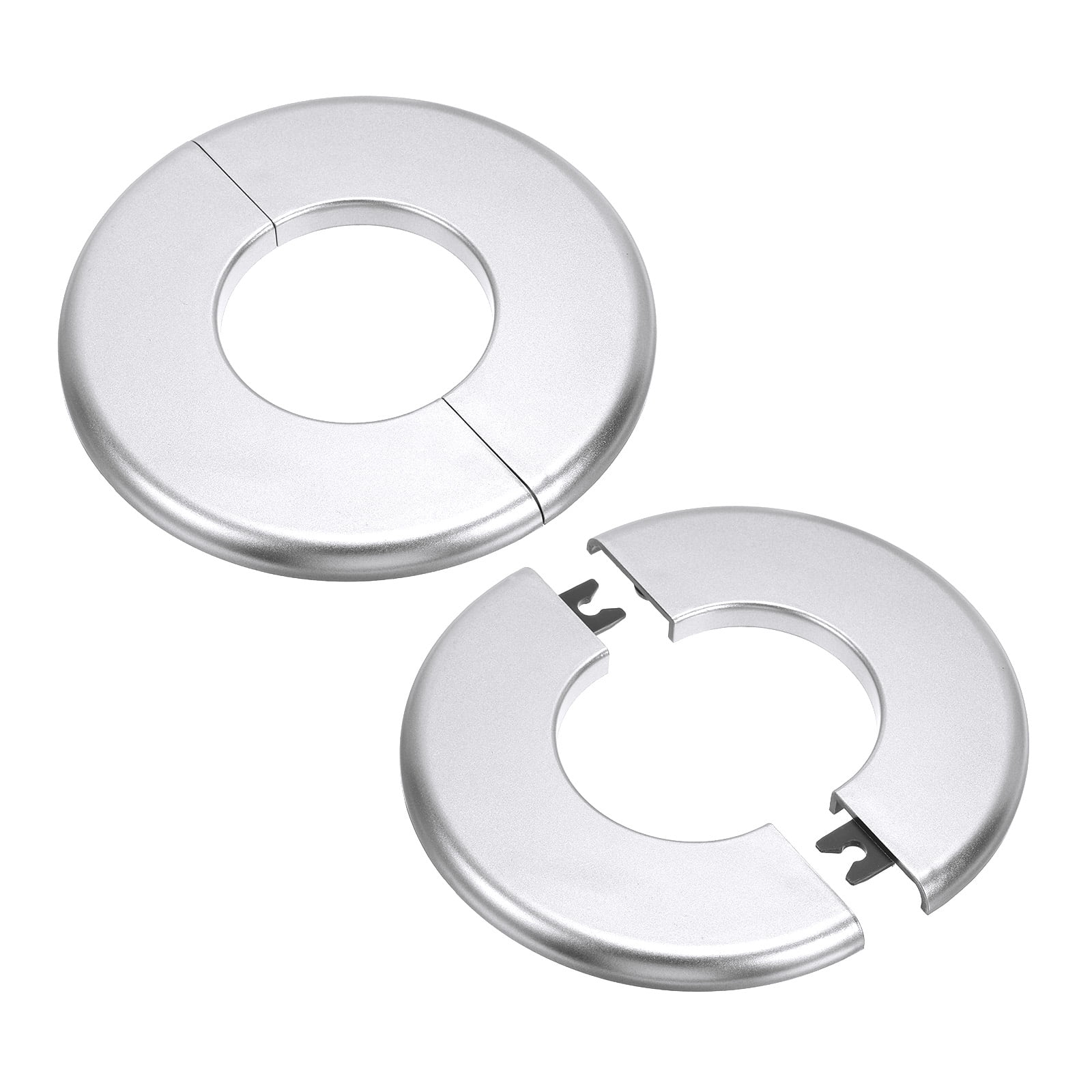 Uxcell Wall Split Flange ABS Round Self-Adhesive Escutcheon Plate ...