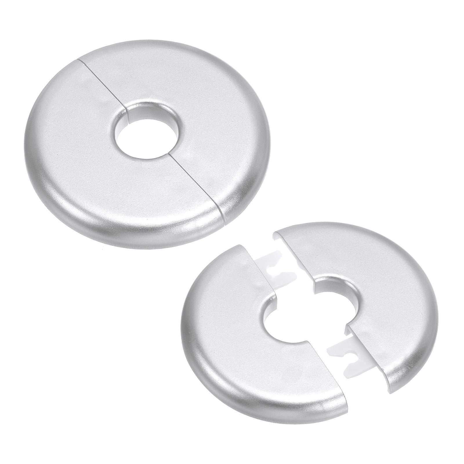 Uxcell Wall Split Flange ABS Round Self-Adhesive Escutcheon Plate ...
