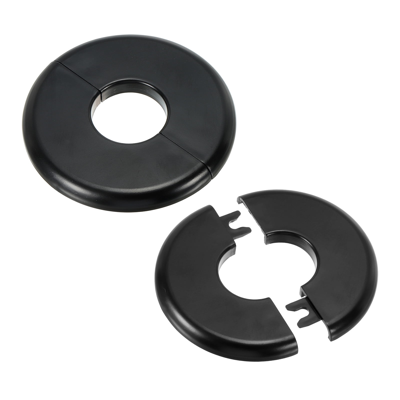 Uxcell Wall Split Flange ABS Round Self-Adhesive Escutcheon Plate ...