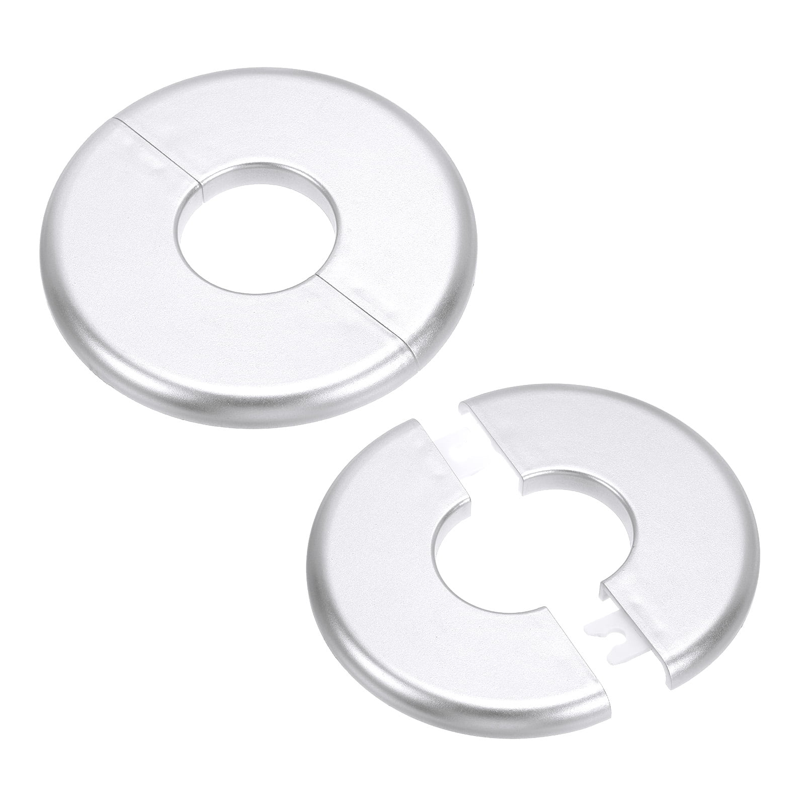 Uxcell Wall Split Flange ABS Round Self-Adhesive Escutcheon Plate ...