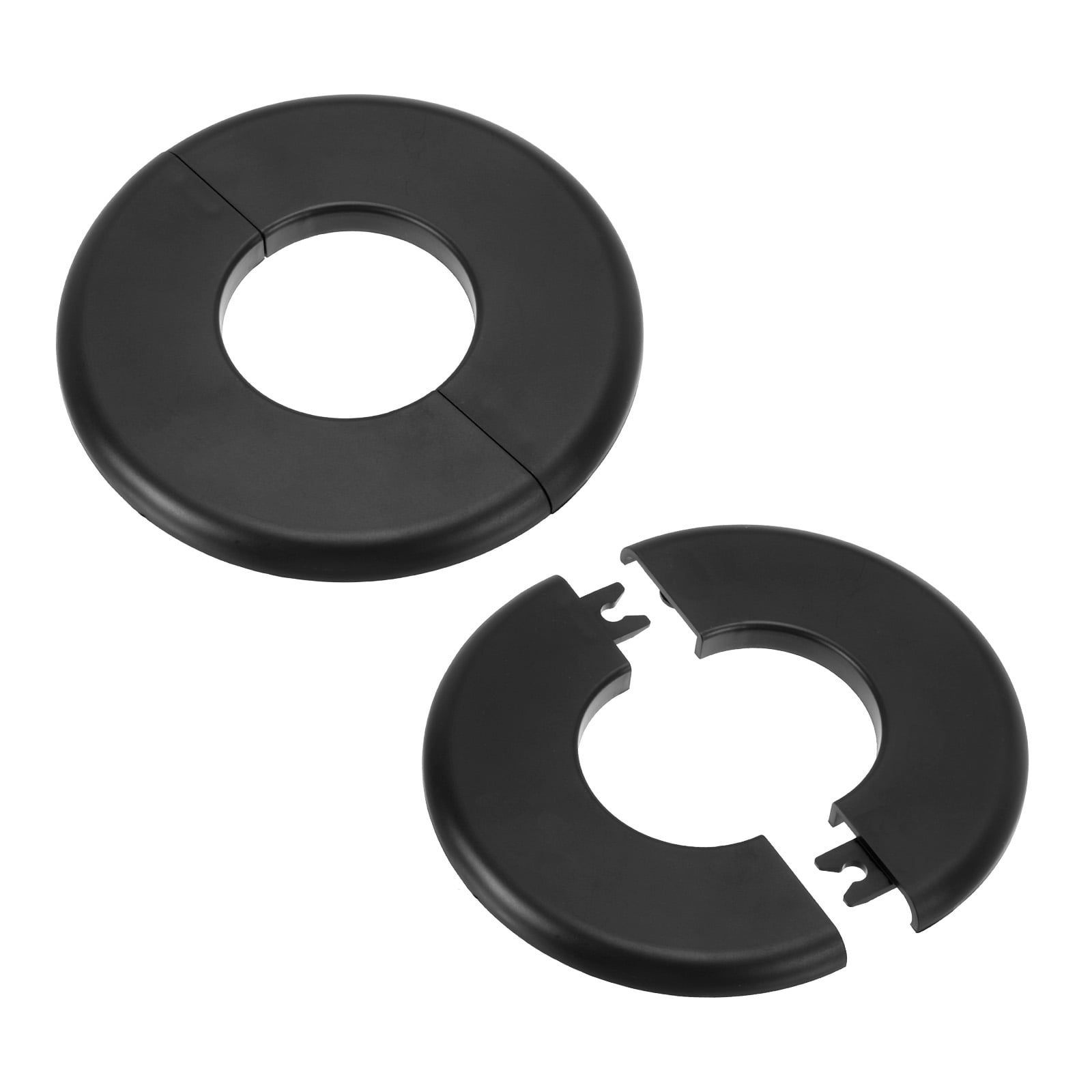 Uxcell Wall Split Flange ABS Round Self-Adhesive Escutcheon Plate ...