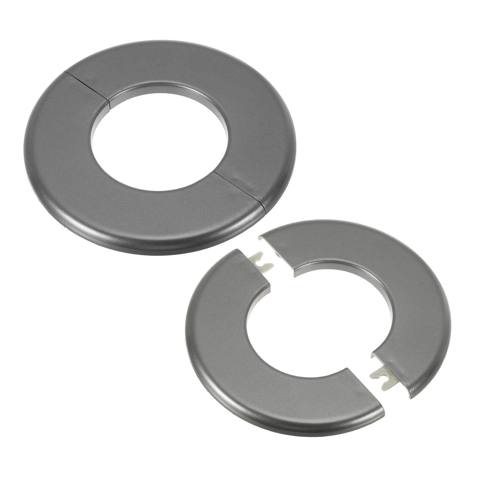 Uxcell Wall Split Flange ABS Round Self-Adhesive Escutcheon Plate ...