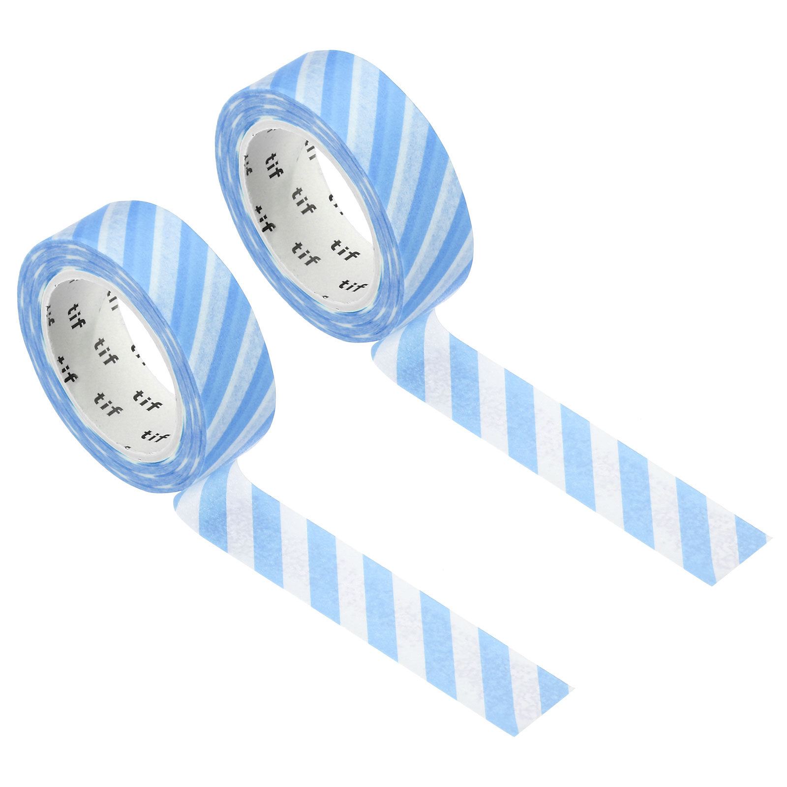 Uxcell Washi Tape 0.59 Inch x 10.93 Yards, 2 Roll Self Adhesive Stripes ...