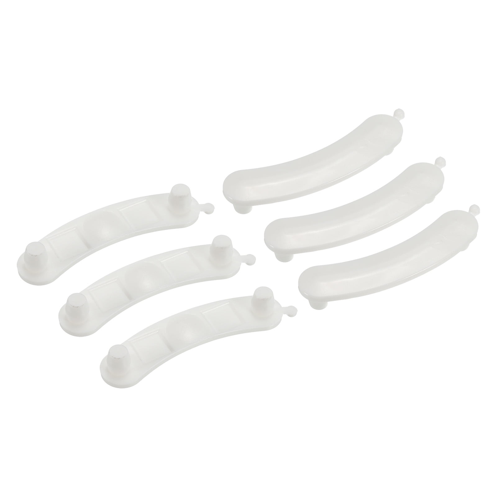 Uxcell Washing Machine Tub Wear Pad Plastic White 6 Pack - Walmart.com