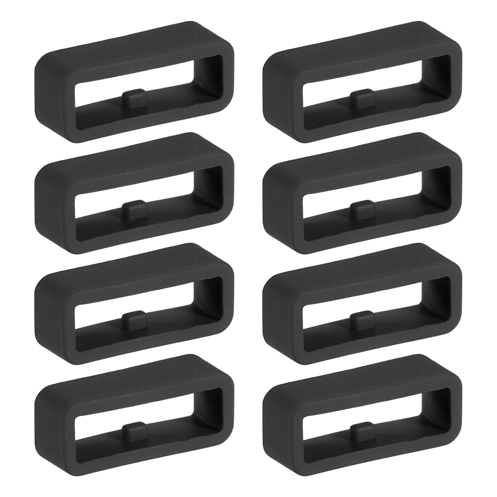 Uxcell Watch Band Holder Loop, Universal Silicone Watch Replacement ...