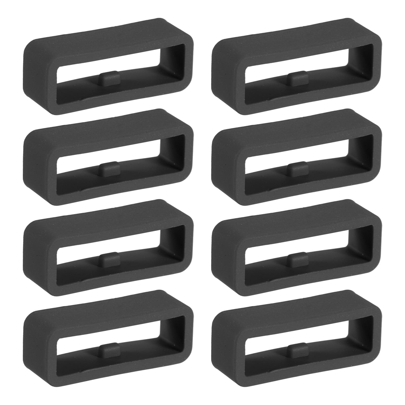 Uxcell Watch Band Holder Loop, Universal Silicone Watch Replacement ...