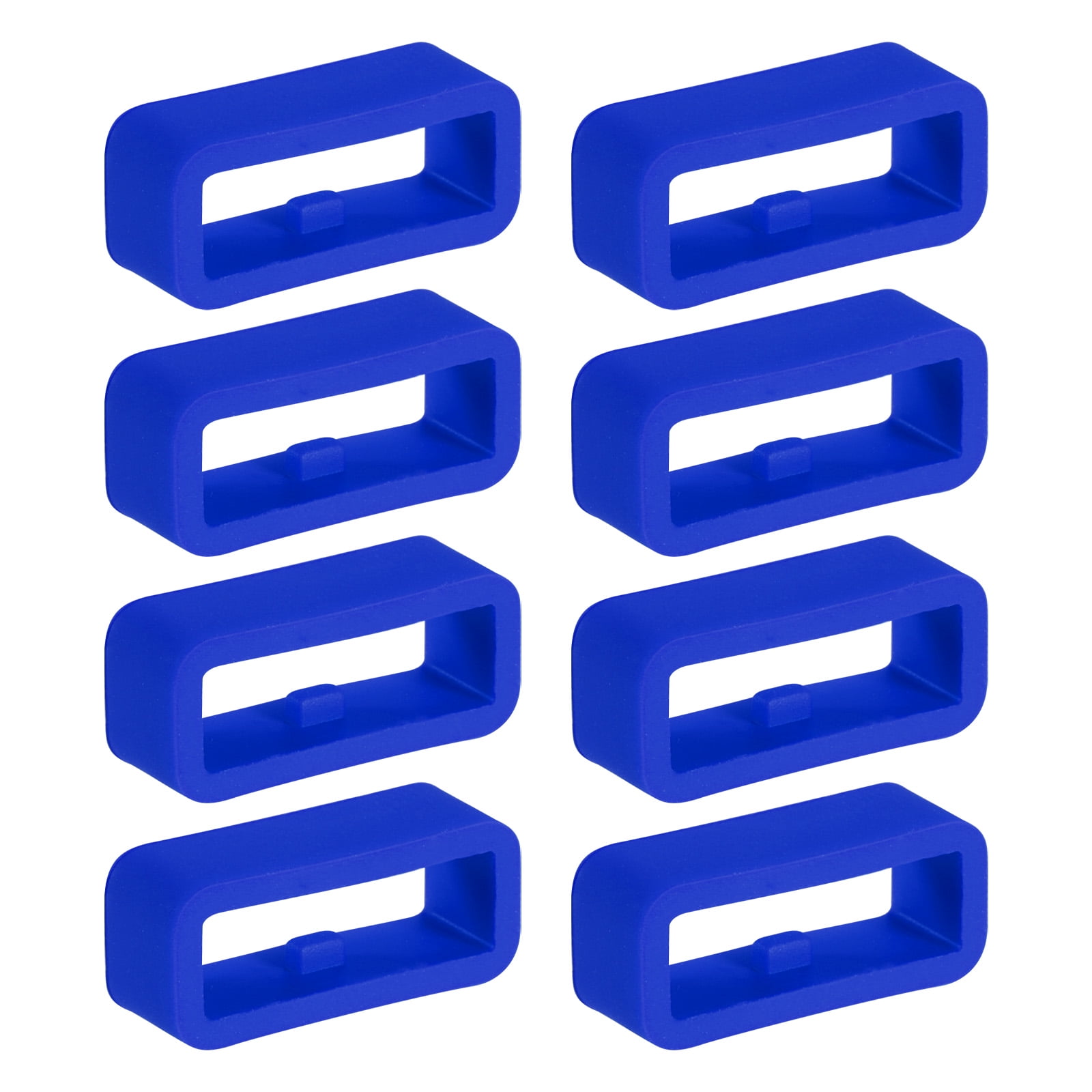 Uxcell Watch Band Holder Loop, Universal Silicone Watch Replacement ...