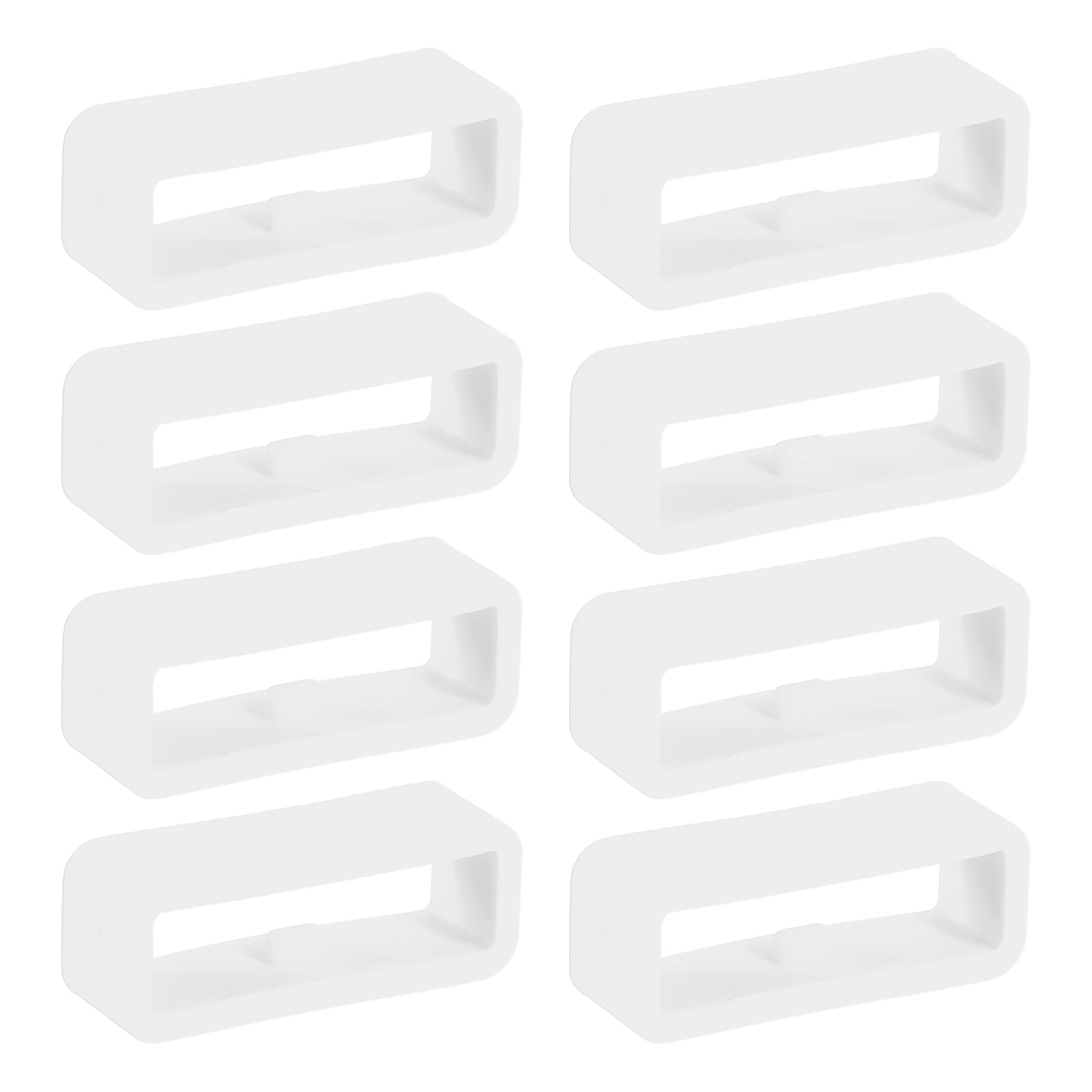 Uxcell Watch Band Holder Loop, Universal Silicone Watch Replacement ...