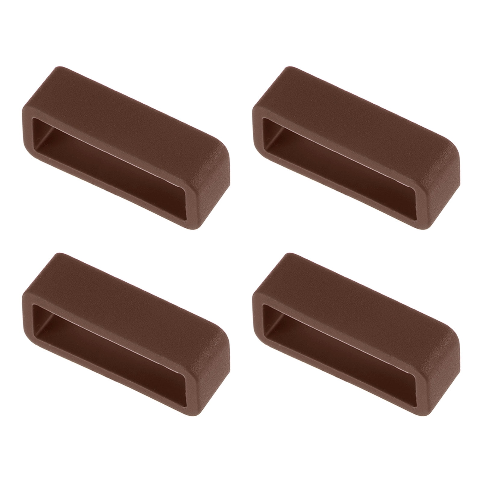 Uxcell Watch Band Strap Loops Silicone Watch Holder Keeper for 20mm ...